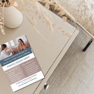 Therapist Flyer Template |mental Health Practice Flyer | Counseling ...