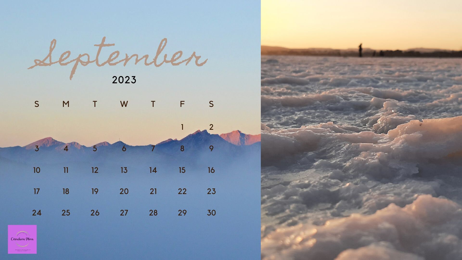 Wall Art Printable Digital Nature Scenes Calendar 2023 - Etsy