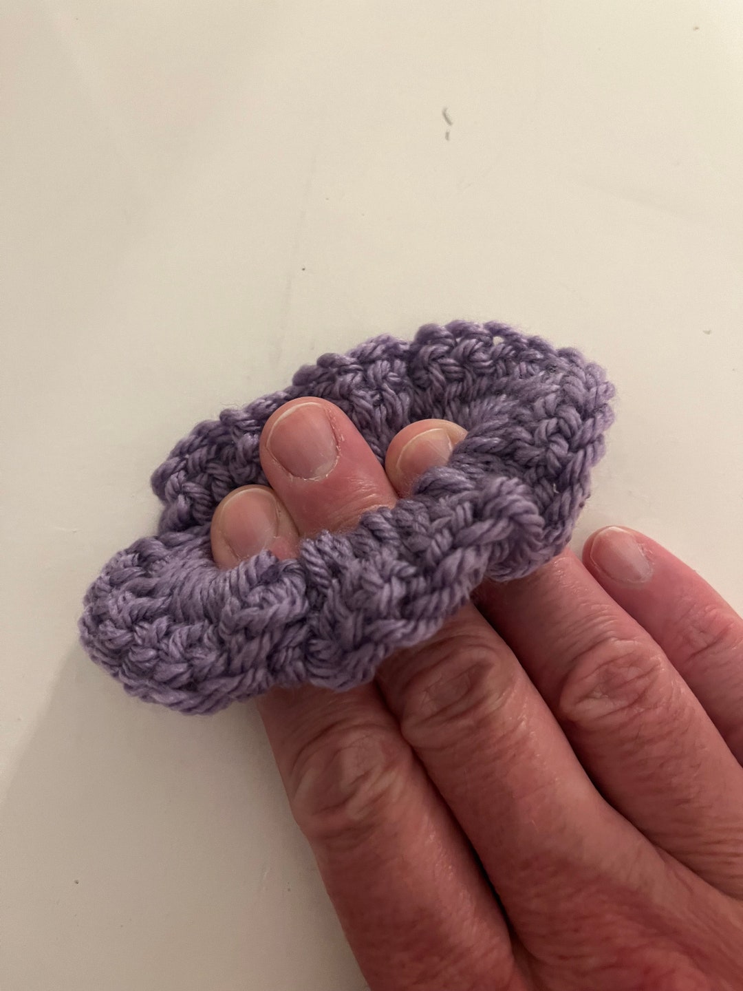 Double Crochet Hair Scrunchie - Etsy