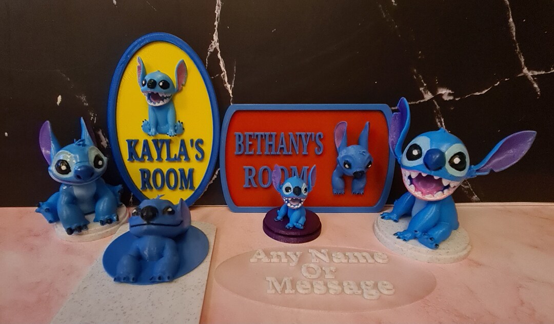 Stitch Models and Plaques - Etsy