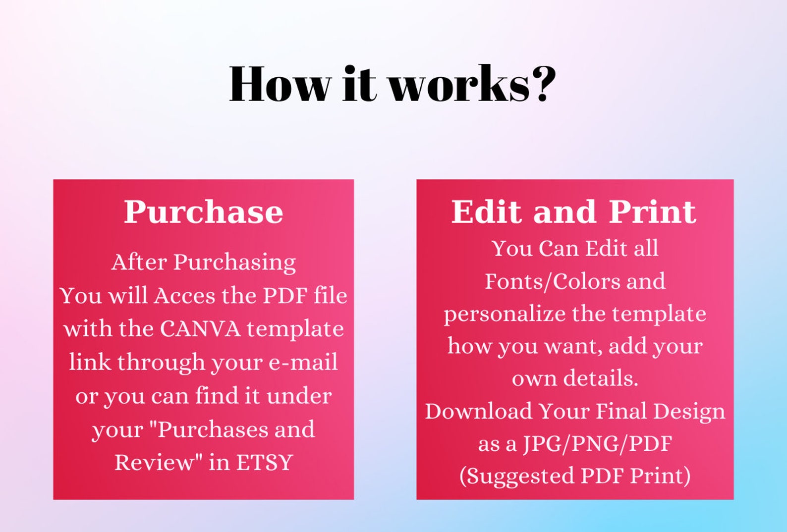 Gabbys Dollhouse Birthday Invitation Girl Instant Download Editable ...