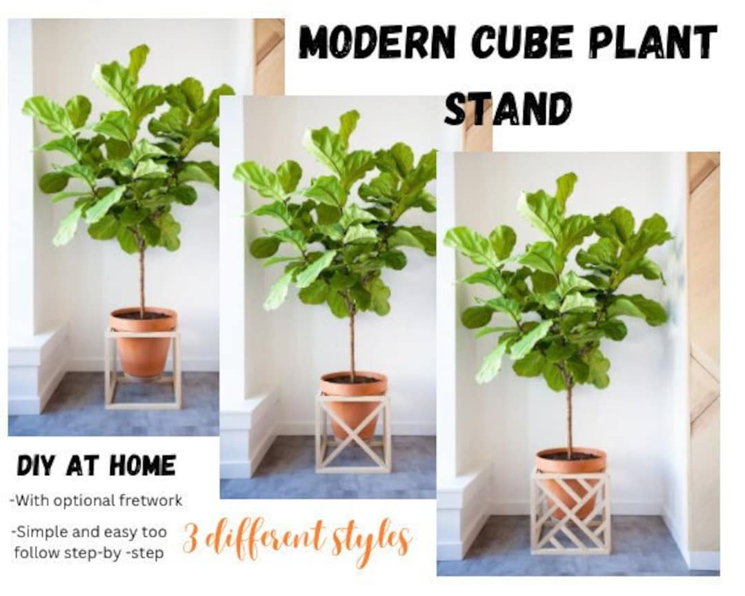 DIY Plant Stand Plan Woodworking Indoor Plant Stand - Etsy