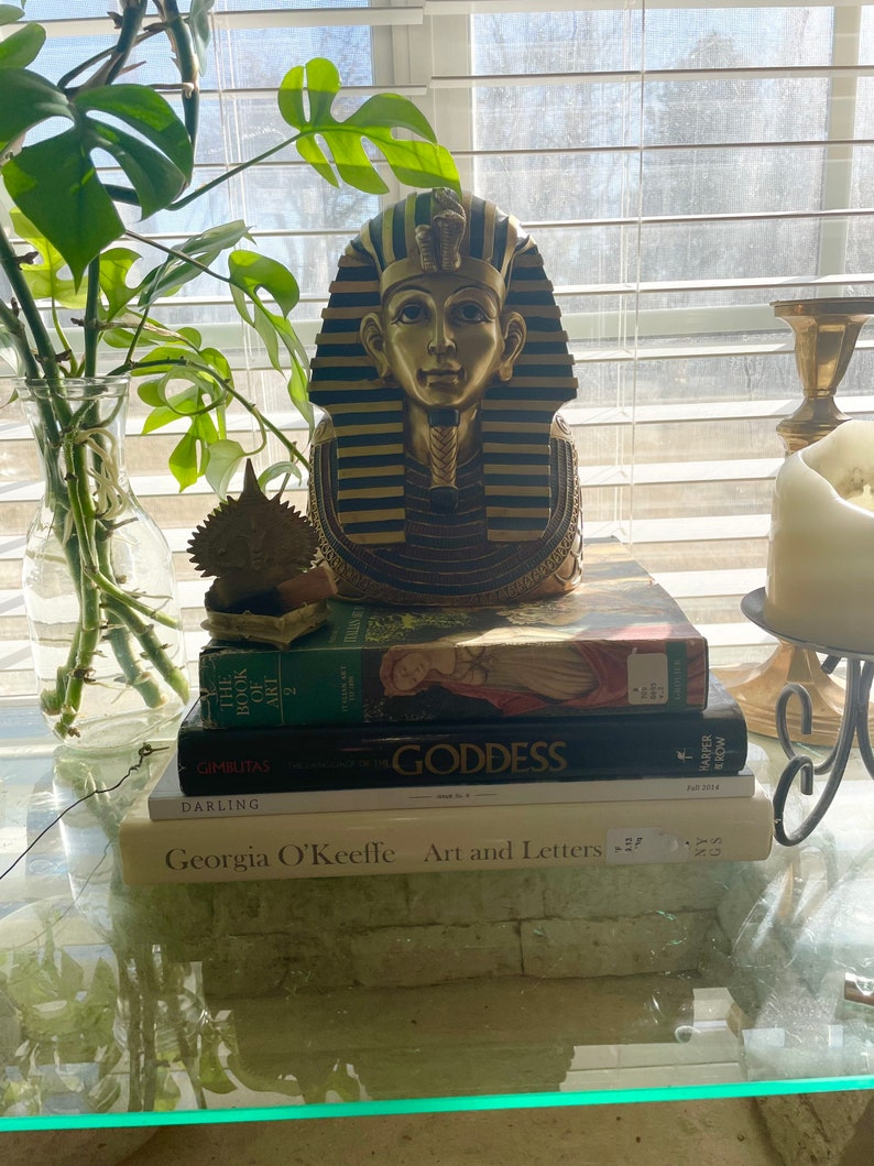 Rare Ancient Egyptian King Tut Bust - Etsy