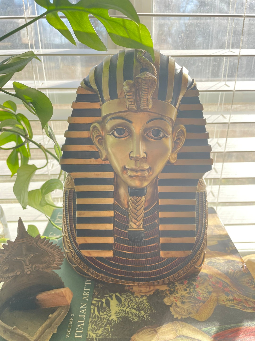 Rare Ancient Egyptian King Tut Bust - Etsy