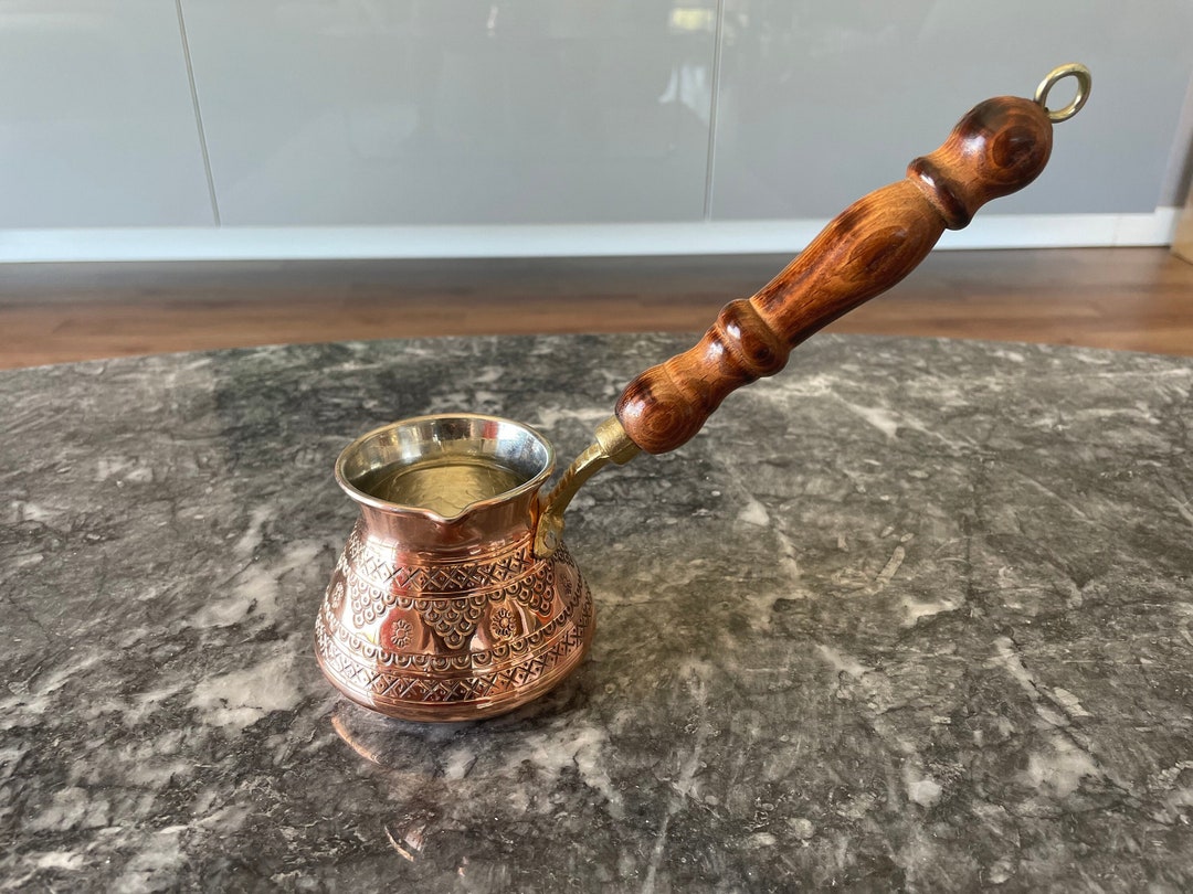 Copper Turkish Coffee Pot Set, Handmade Arabic Coffee Pot,anatolian ...