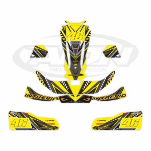 Intrepid Graphics Kit for a NA2 Bodywork Go Kart | Very Thick Decals - Etsy