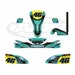 Kart Republic Graphics Kit for a KR Mini Go Kart | Very Thick Decals - Etsy