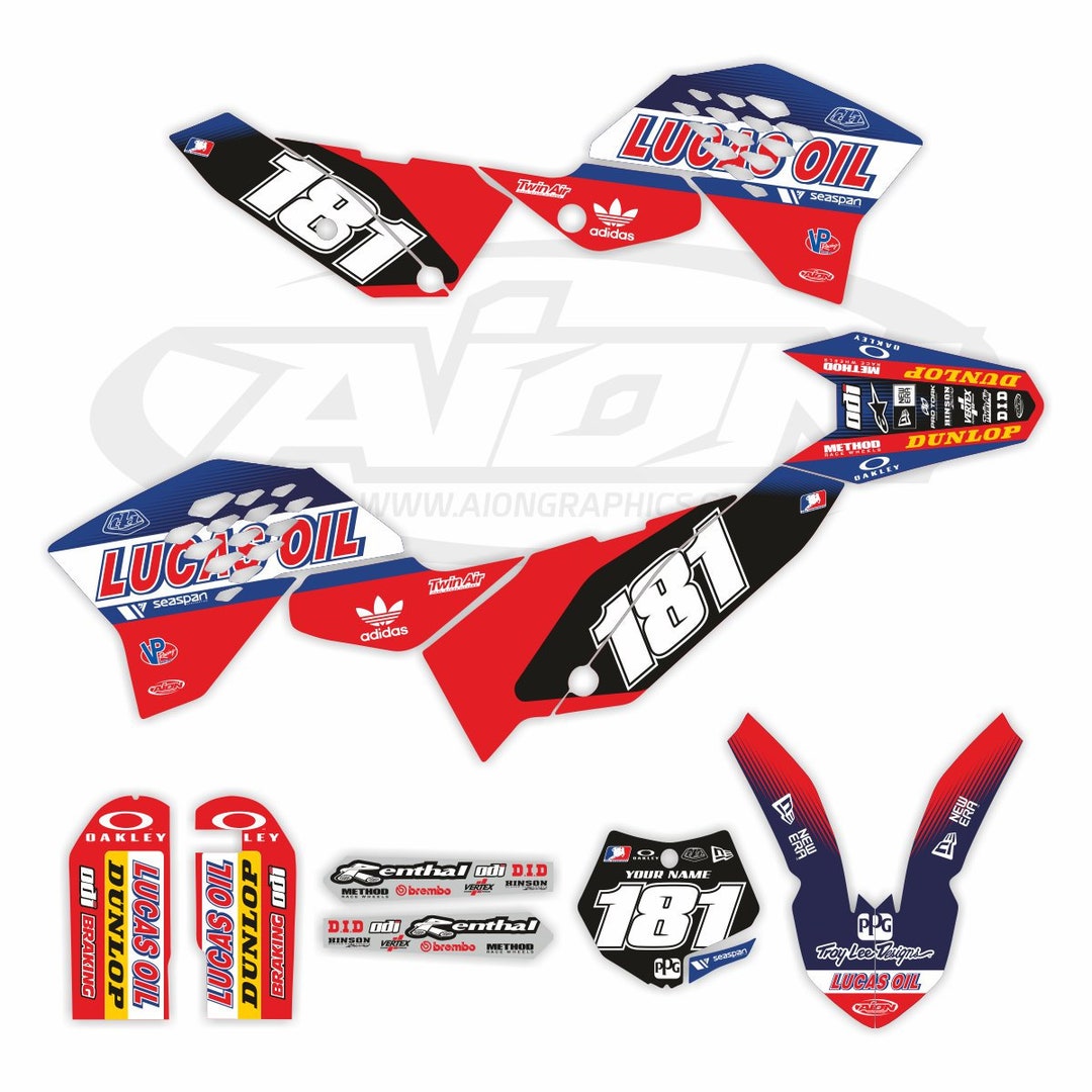 KTM Graphics Kit for a 2009-2015 SX 65 Models | Very Thick Decals - Etsy