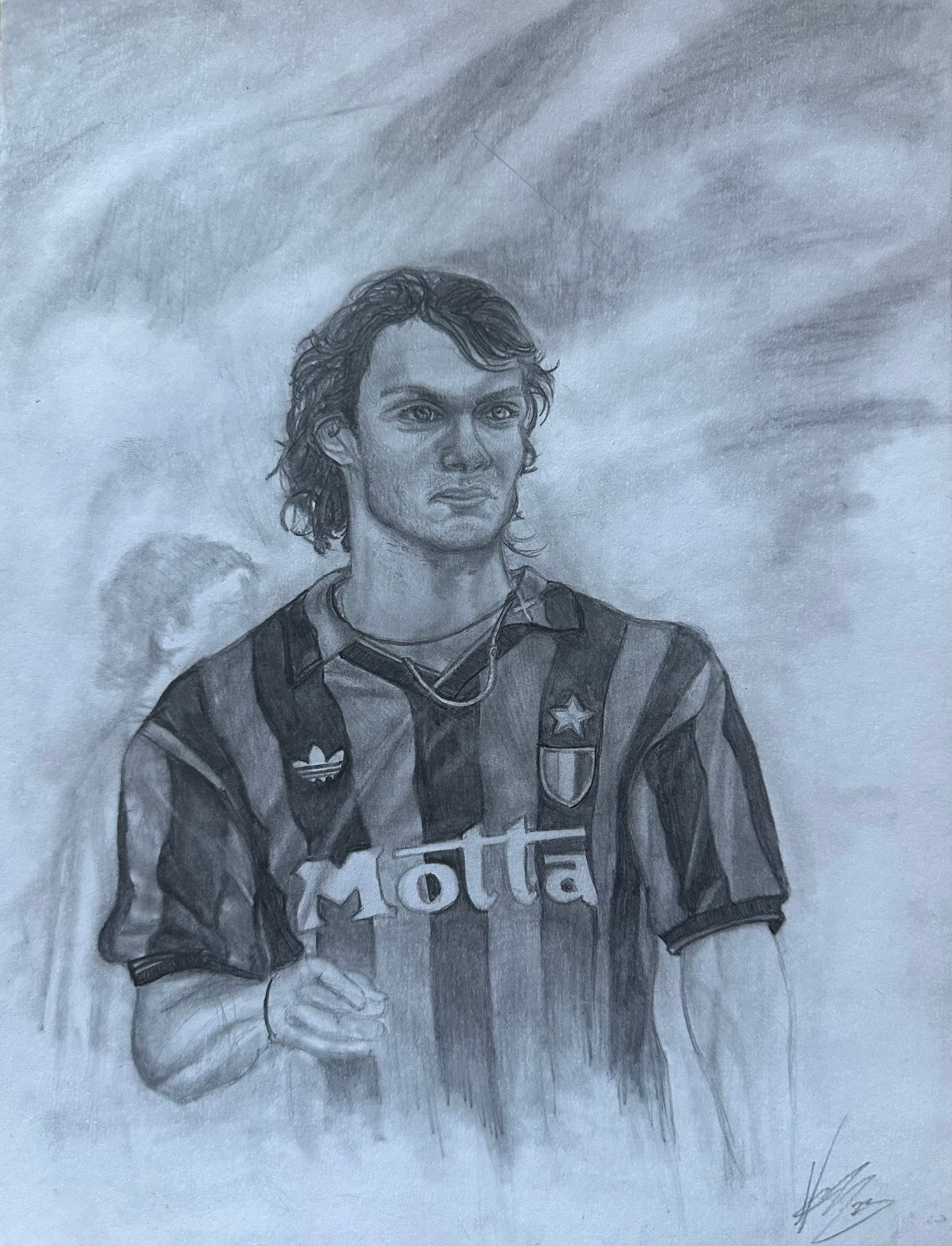El Capitano Paolo Maldini - Etsy