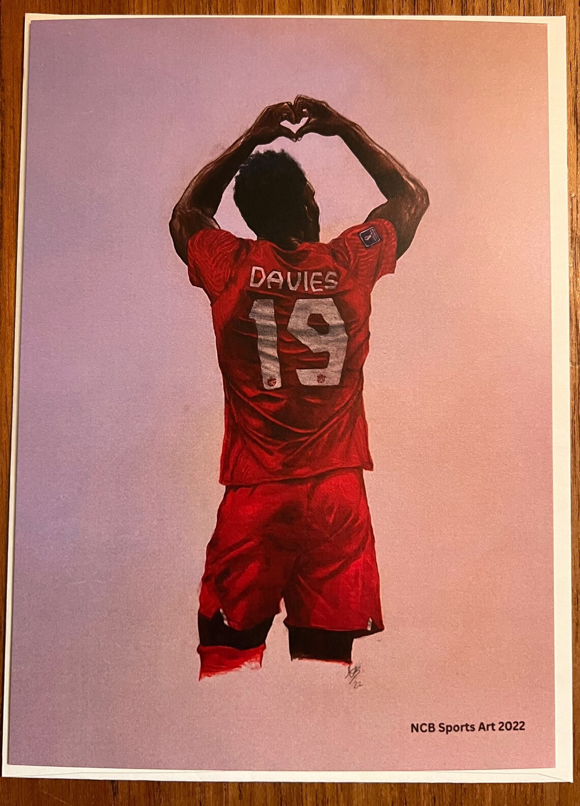 Limited Edition Alphonso Davies World Cup Prints - Etsy Canada