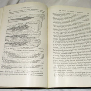 1946 Geology and Physical Geology Textbook, Vintage Science and Natural ...