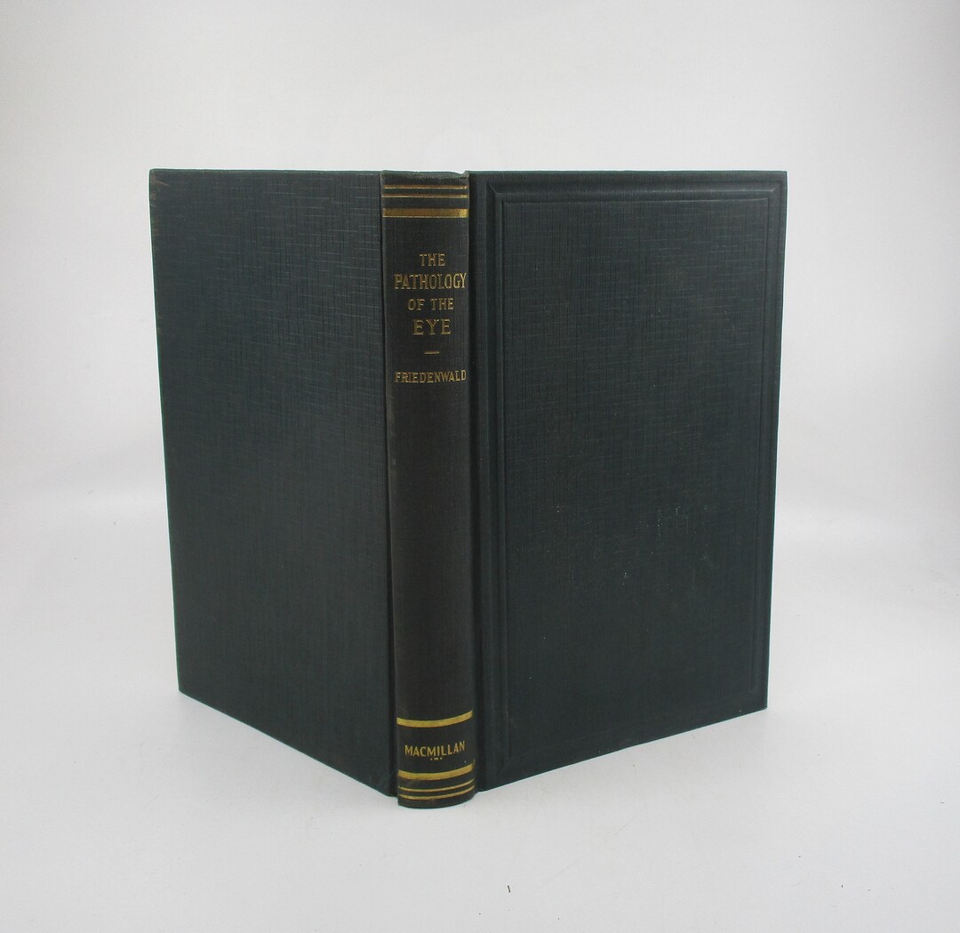 1929 Pathology of the Eye, Vintage Medical Textbook, Medical School ...