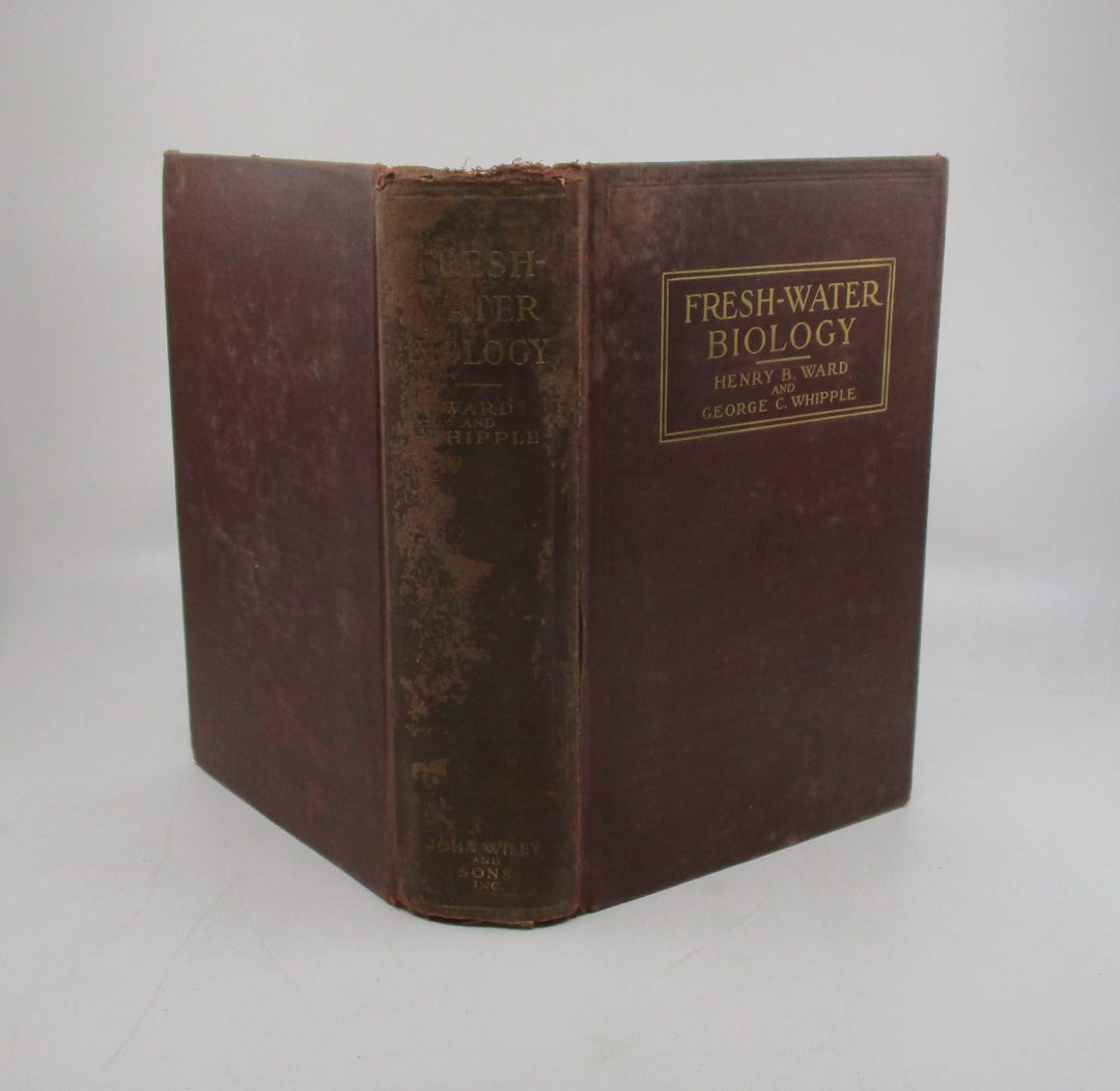 1918 Fresh Water Biology, Natural Sciences, Aquatic Vertebrate and ...