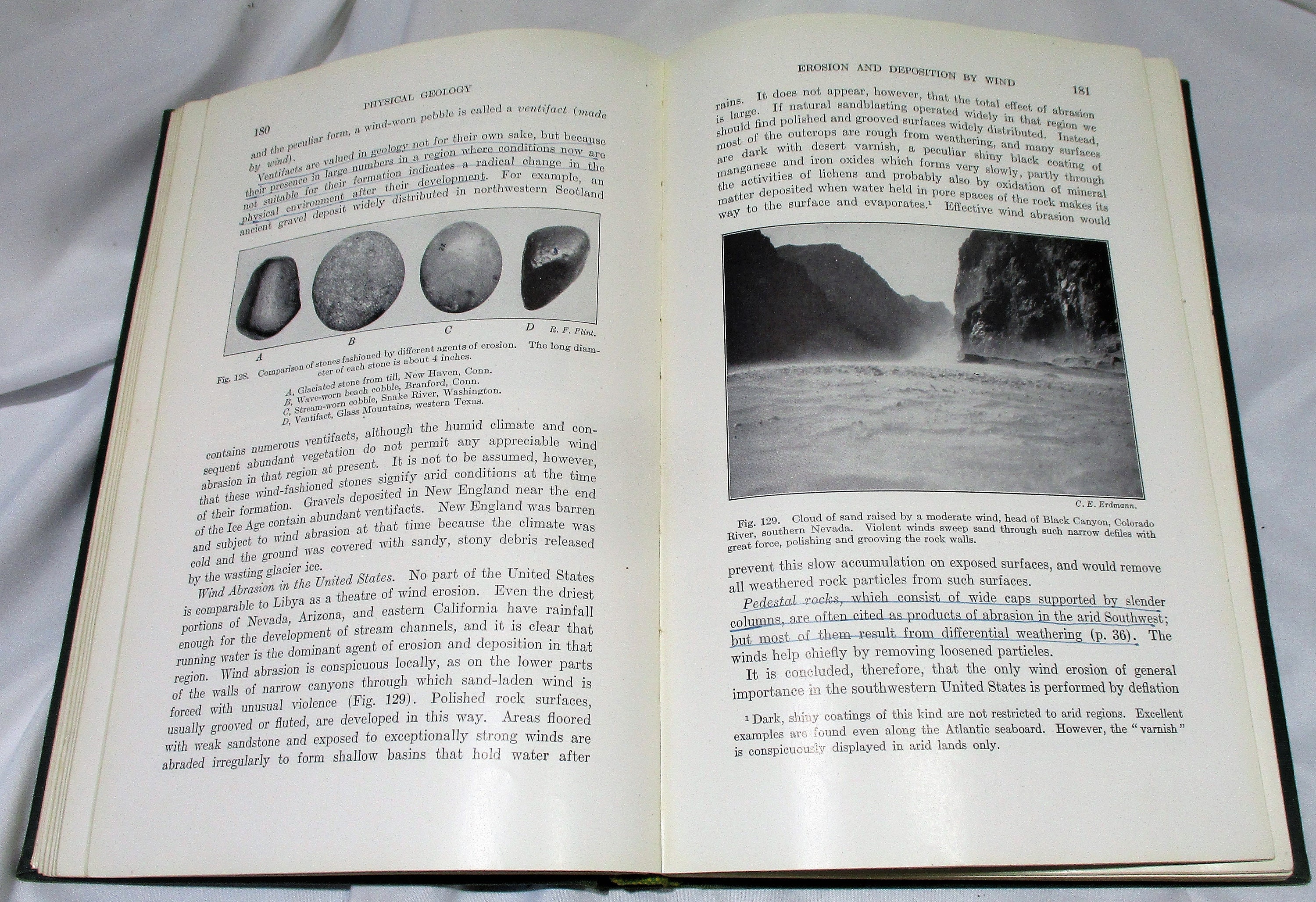 1946 Geology and Physical Geology Textbook, Vintage Science and Natural ...