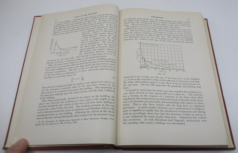 1957 Architectural and Civil Engineering Book, Design of Steel ...
