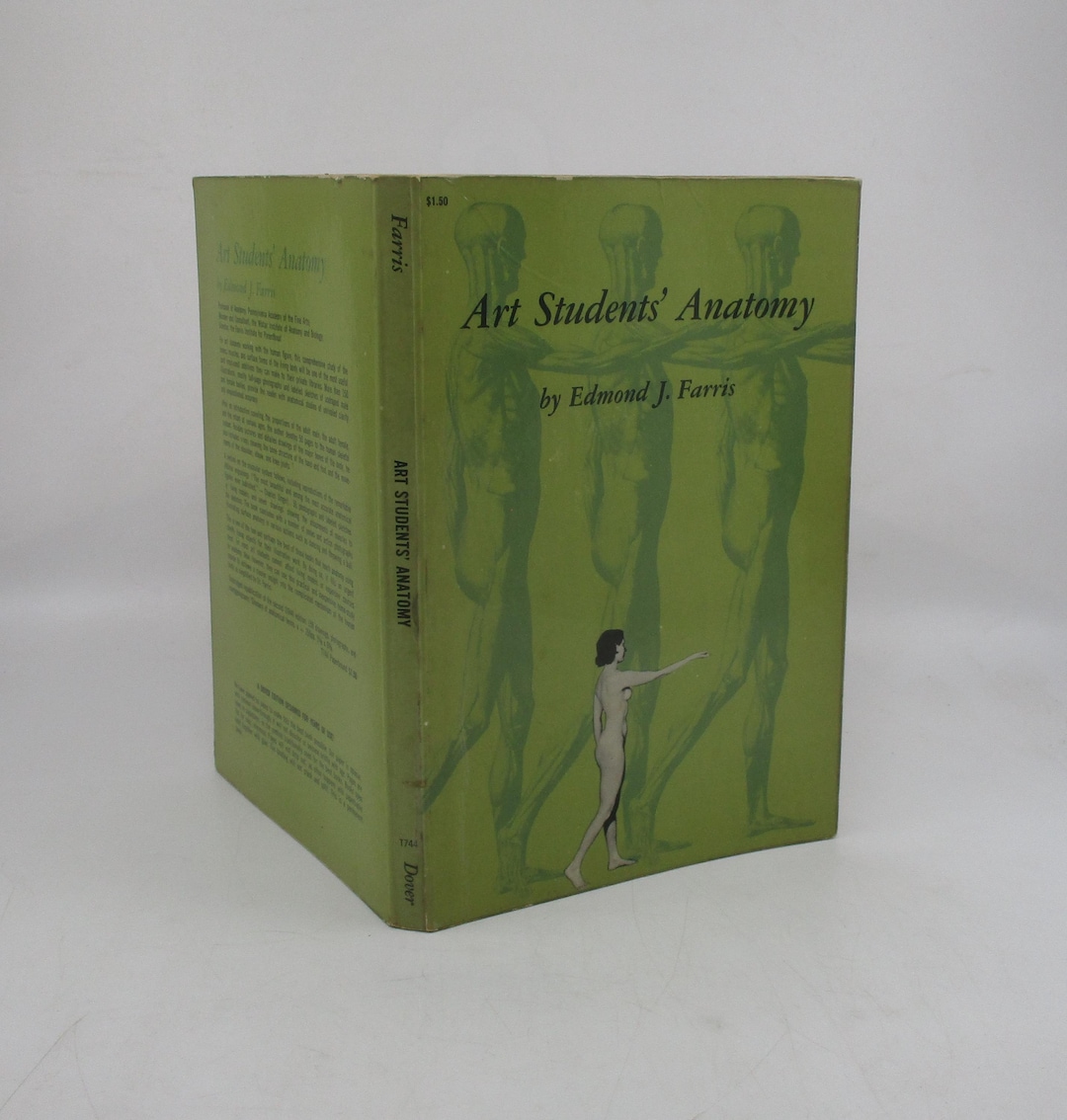 1944 Art Students' Anatomy, Human Skeletons and Musculatory Systems for ...