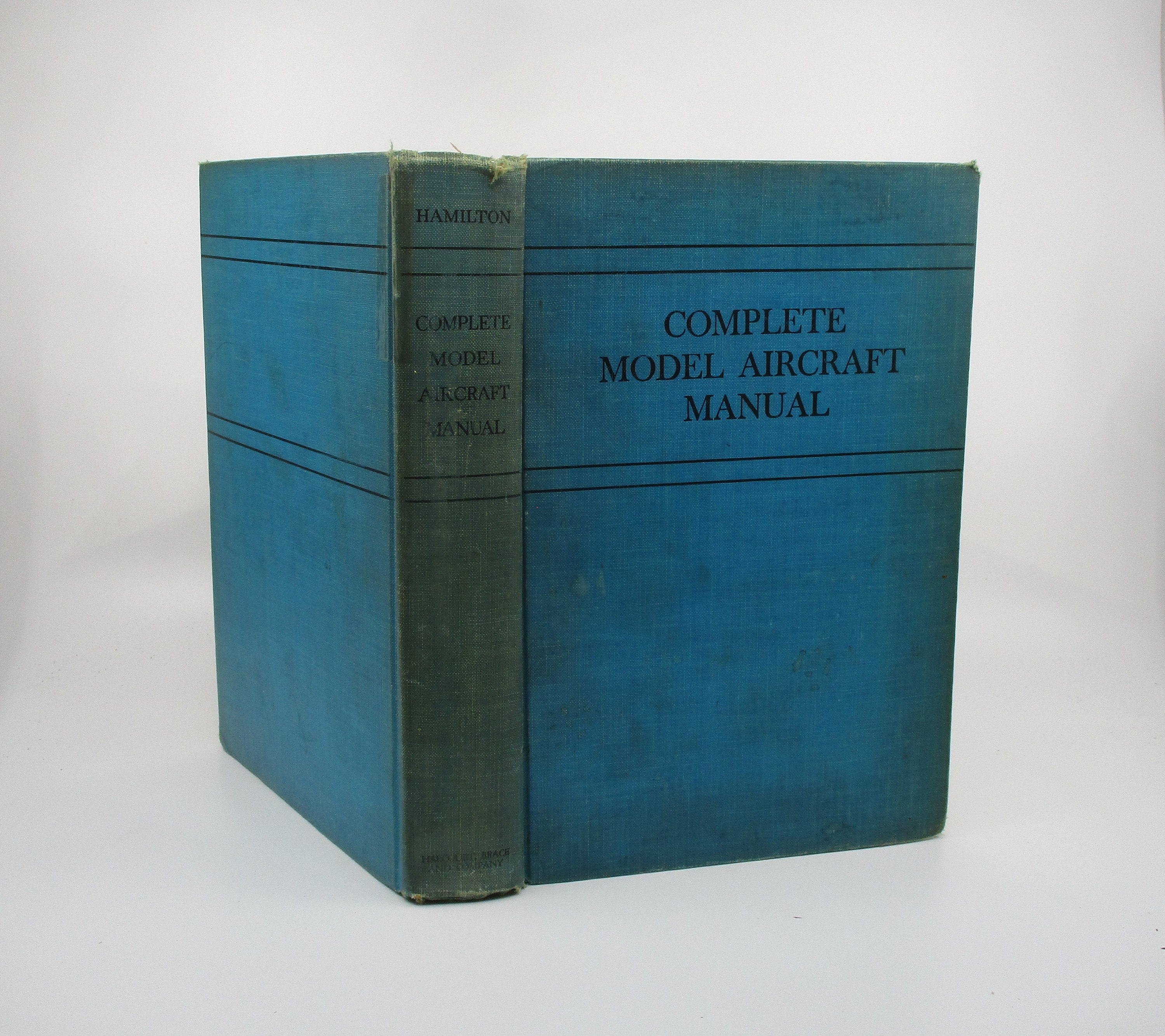 1933 Complete Model Aircraft Manual, Book of Model Airplanes, Early ...