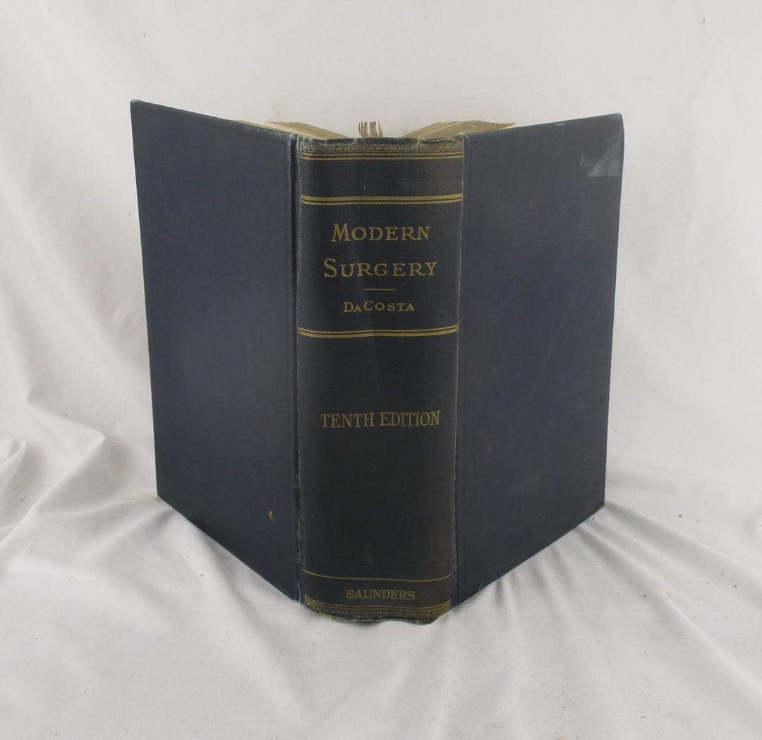 1931 Modern Surgery, Vintage Medicine Textbook, Medical School Textbook ...