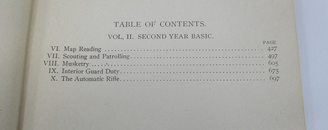 1925 ROTC US Army Infantry Training Manual: Antiquarian Military ...