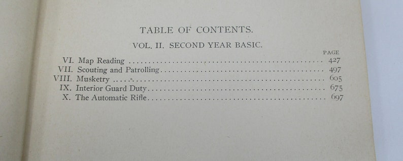1925 ROTC US Army Infantry Training Manual: Antiquarian Military ...