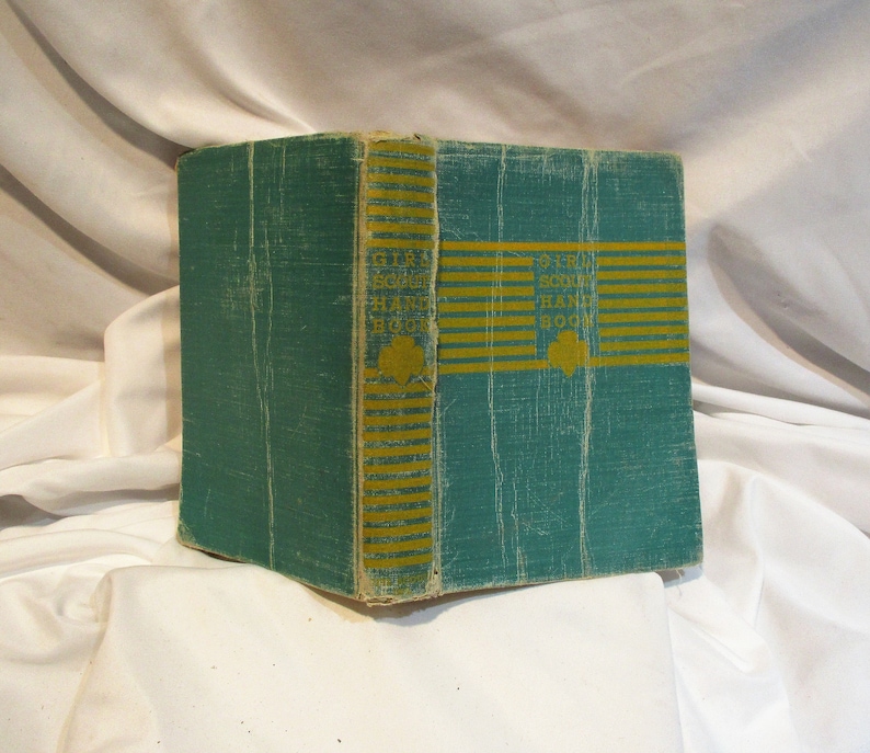 1940 Girl Scout Handbook, Mid Century Retro Book, Vintage Girl Scouts ...