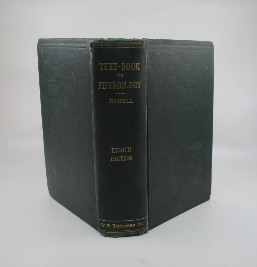 1922 Howell's Textbook of Physiology Anatomy Pathology - Etsy
