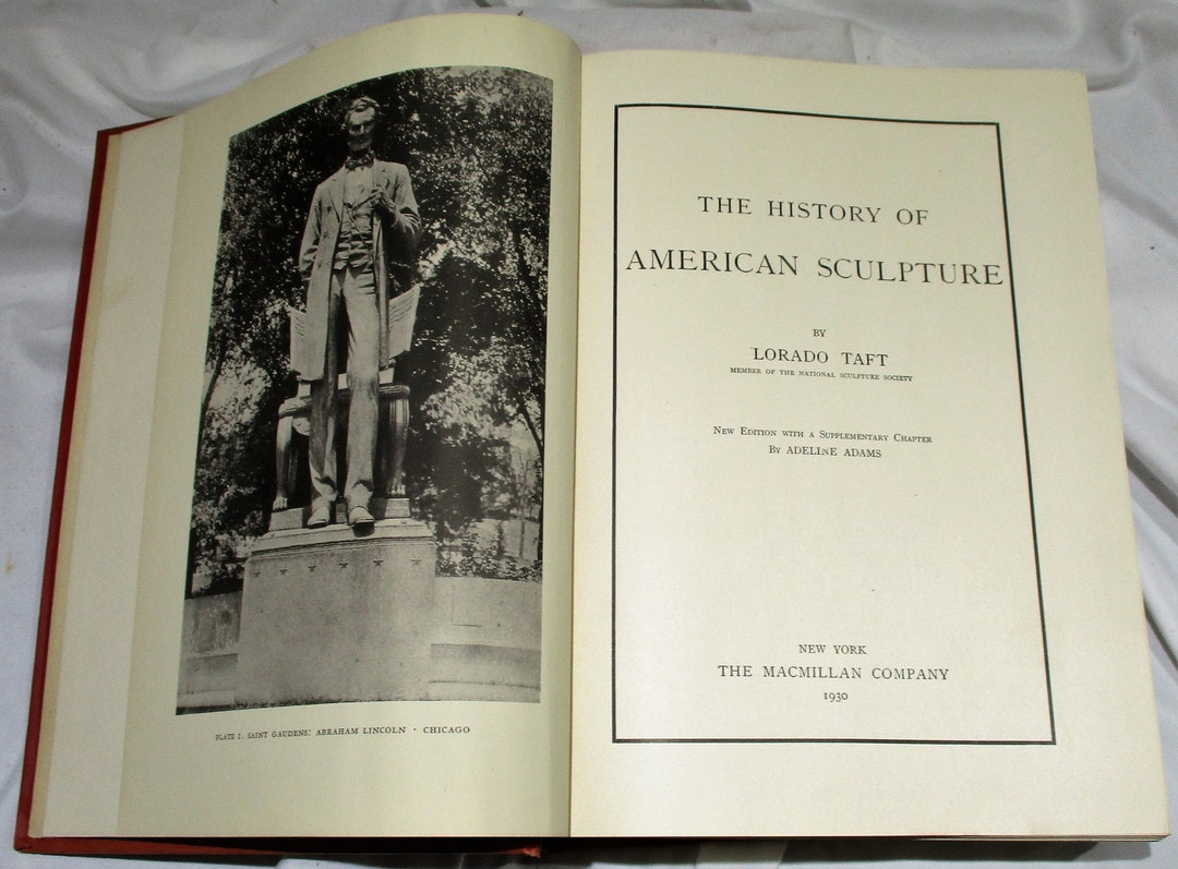 1930 History of American Sculpture, Art Appreciation and History, Fine ...