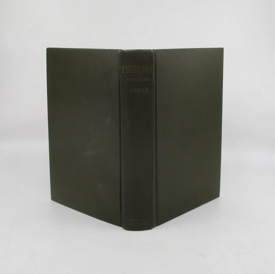 1920 Psychology Textbook, Early Psychology Book, Antiquarian Medical ...
