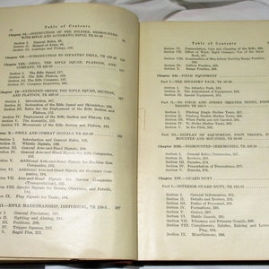1927 ROTC US Army Infantry Training Manual: Antiquarian Military ...