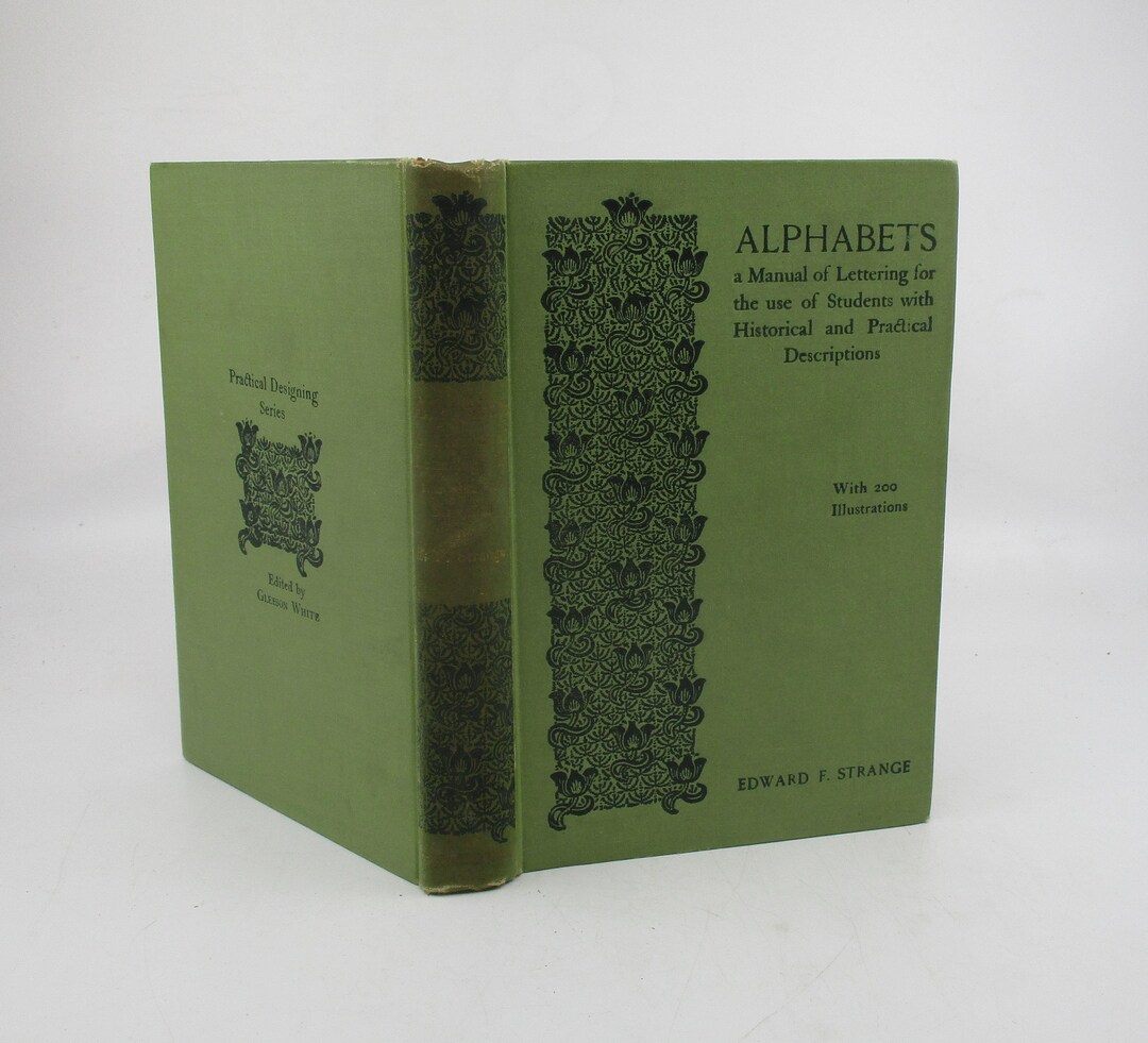 1913 Letters and Lettering, Printing Press, Alphabets and Fonts ...