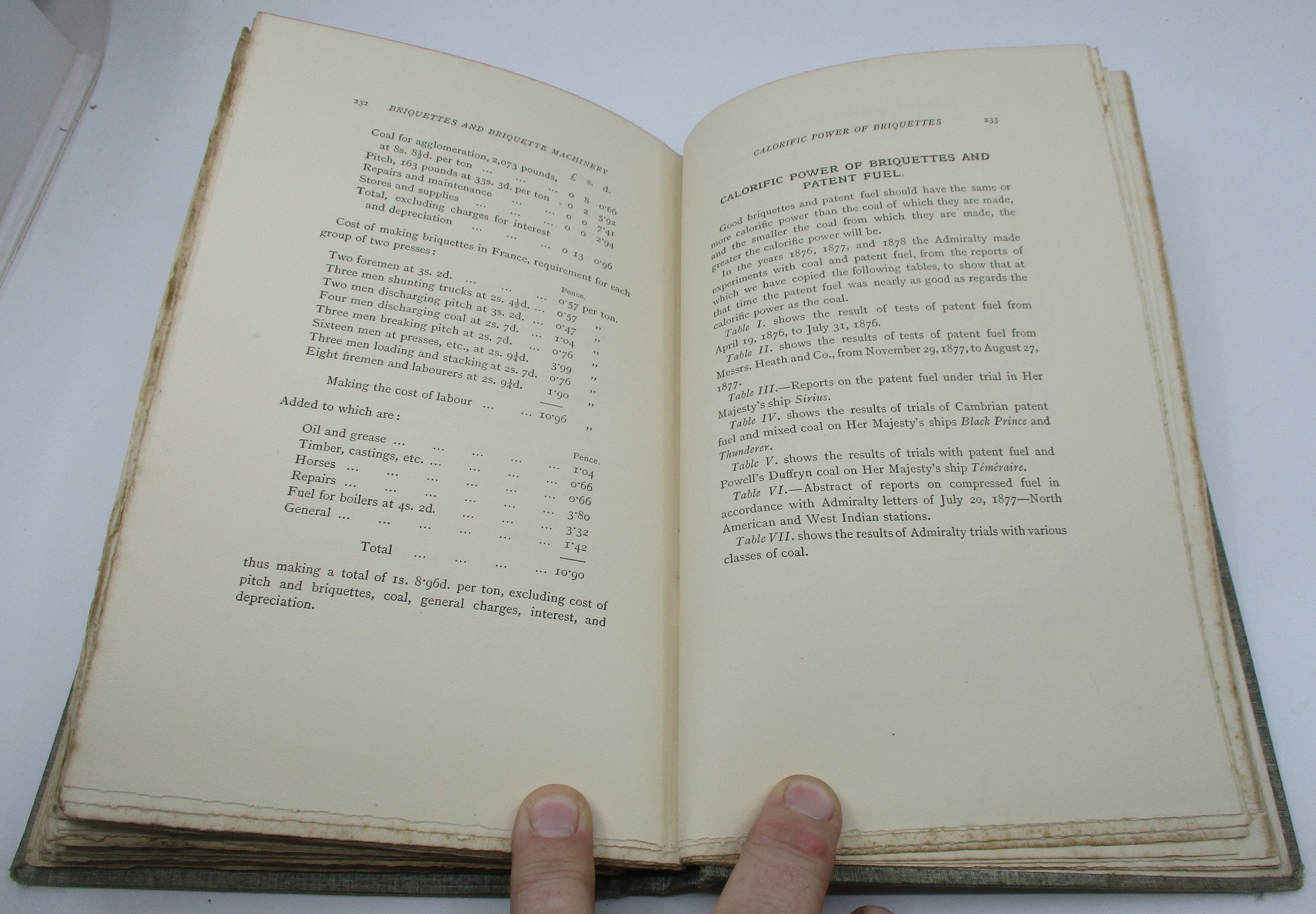 1903 Briquettes and Patent Fuel, Coal Energy, Manufacturers and ...