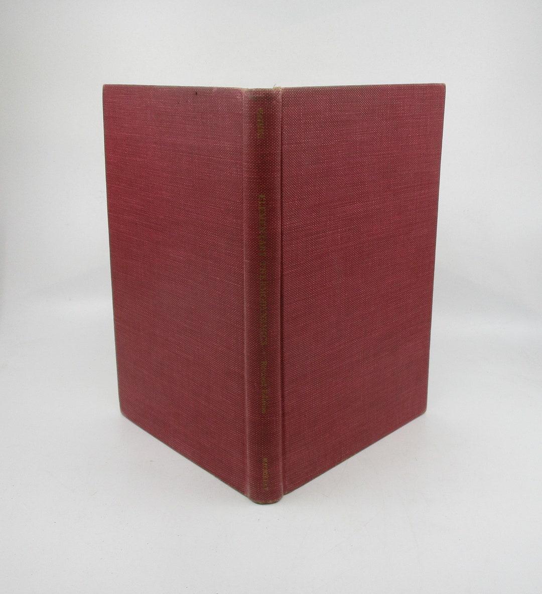 1949 Elementary Thermodynamics Book: Vintage Physics, Engineering ...