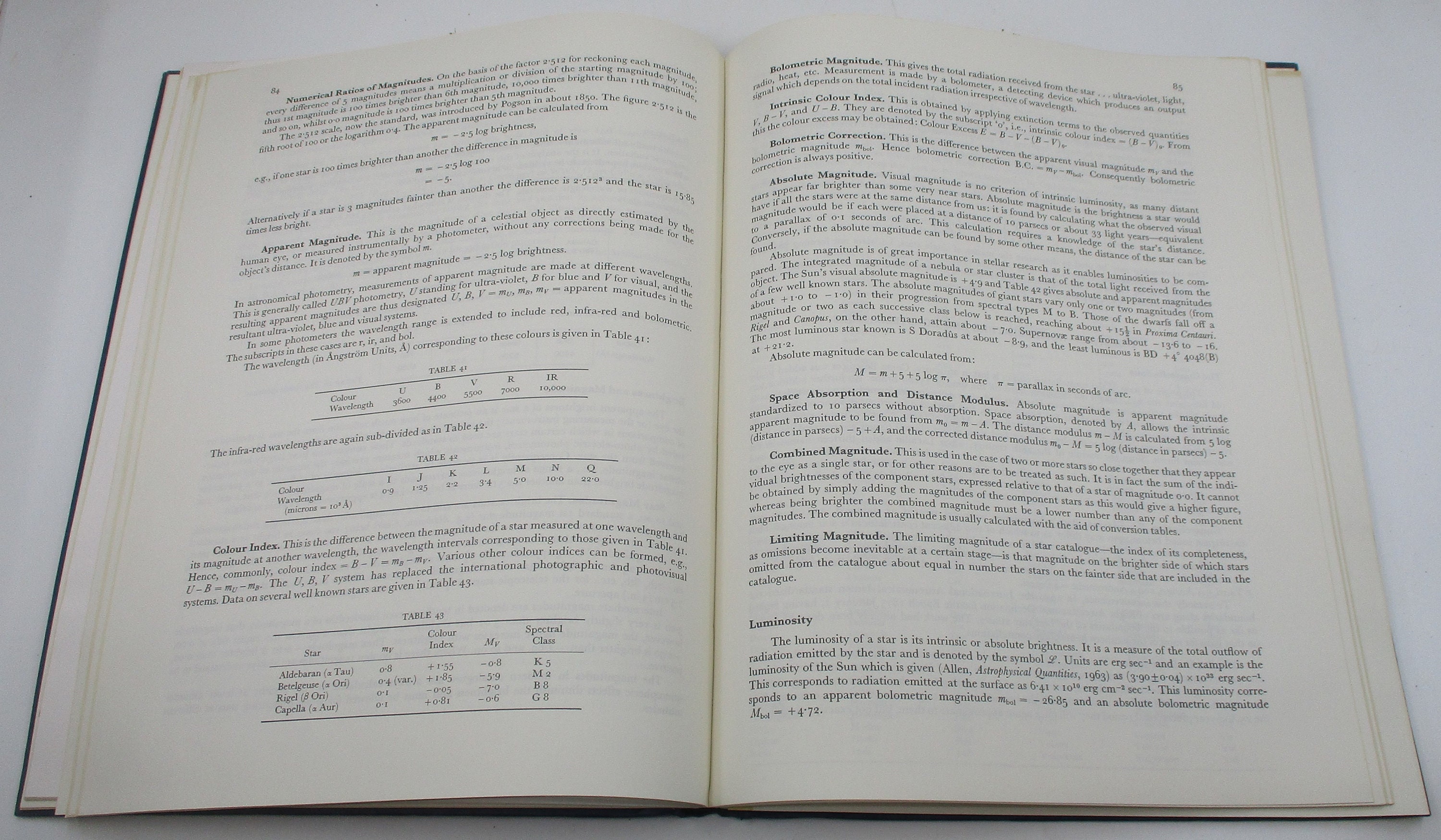 1973 Norton's Star Atlas Solar System Stars - Etsy