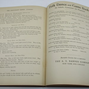 1909 Folk Art Dance Book, Music Notation, Scores, Instructions, Dance ...