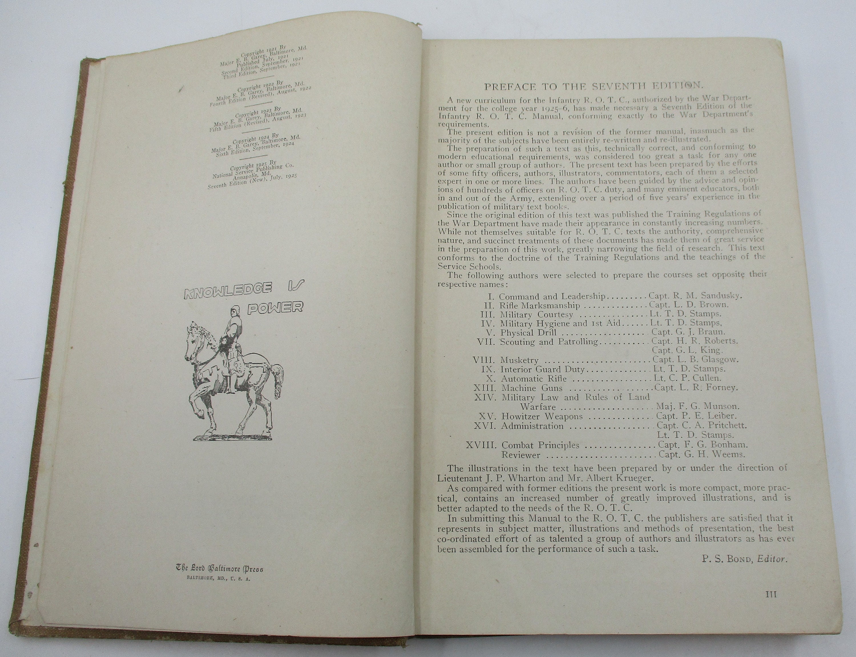 1925 ROTC US Army Infantry Training Manual 2nd Year Basic - Etsy