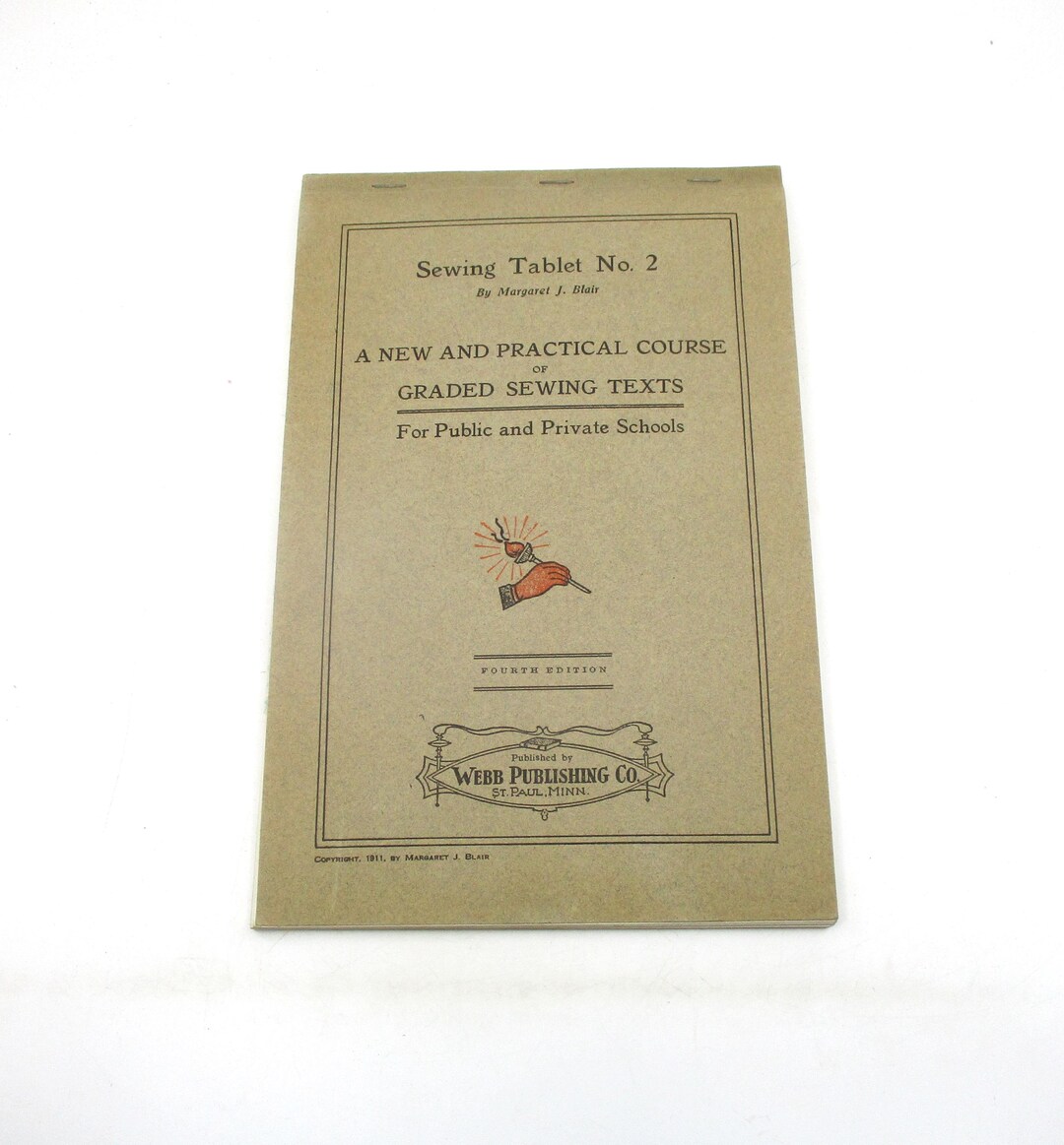 1911 Sewing Tablet #2: Vintage Domestic Arts Handbook - Etsy