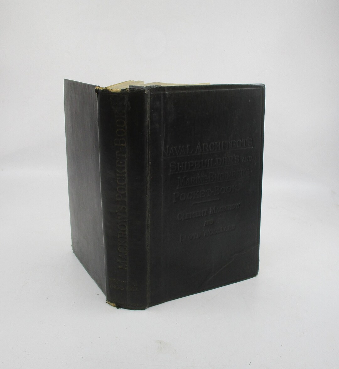 1942 Naval Architects and Shipbuilders Pocketbook, Marine Engineering ...