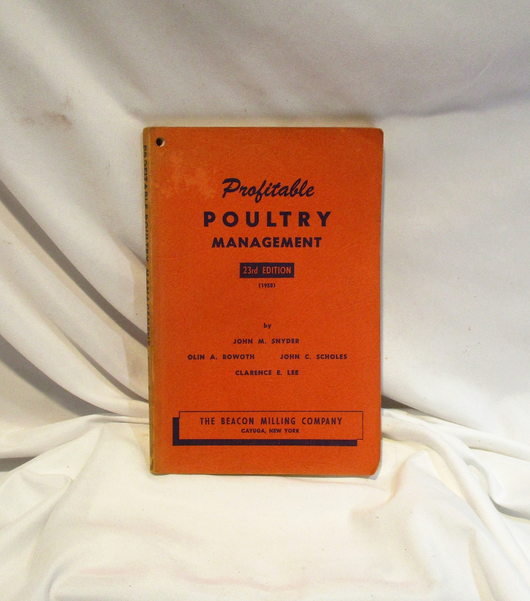 1958 Poultry Guide, Profitable Poultry Management, Chicken Handbook ...