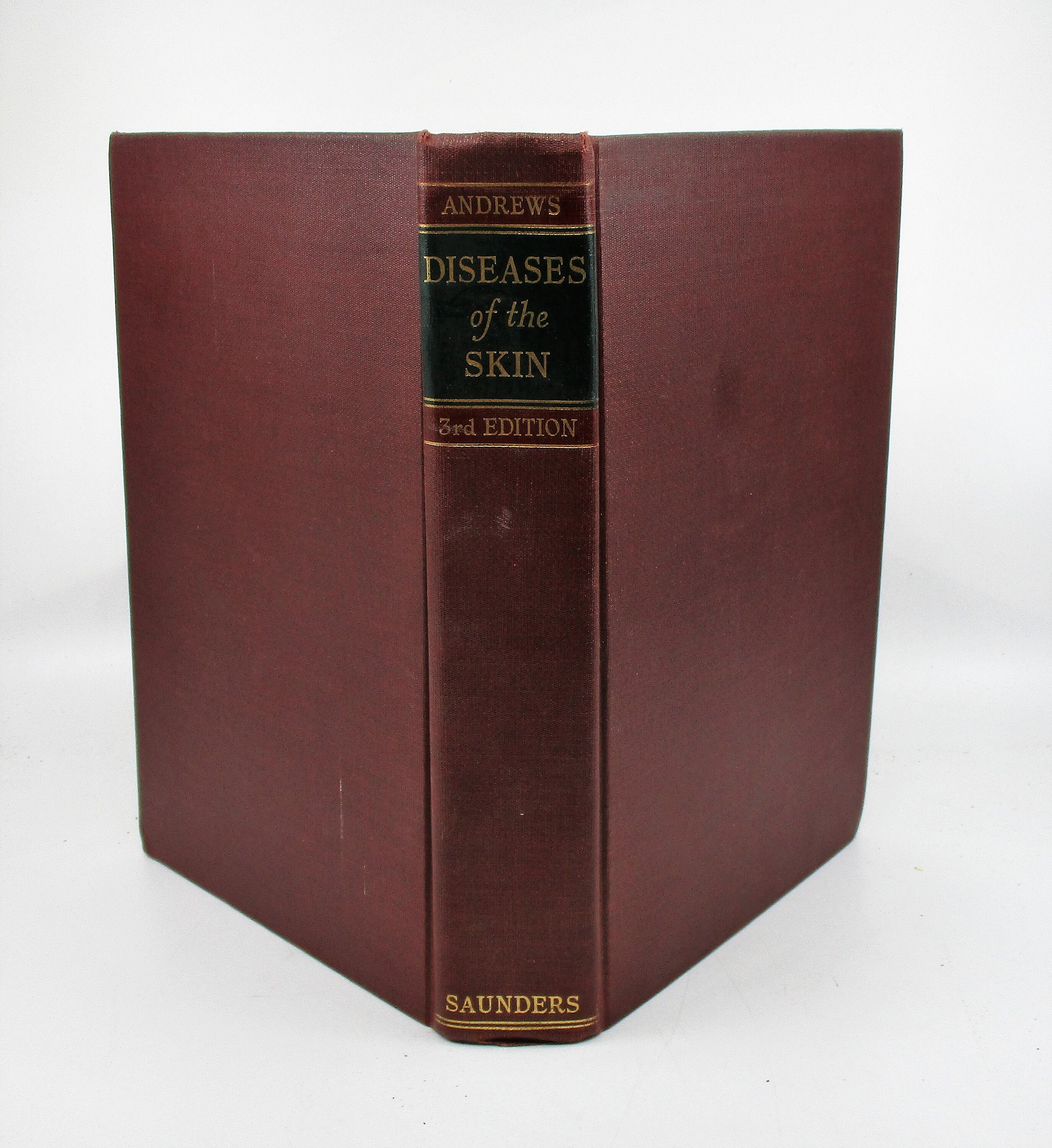 1946 Diseases of the Skin, Vintage Dermatology Medicine Book, Skin ...