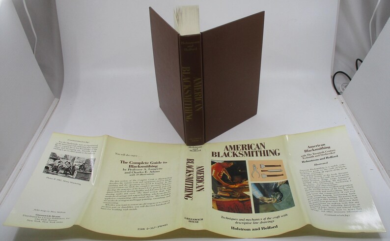 1982 Blacksmithing Manual: Toolsmith & Steelworker Handbook - Etsy