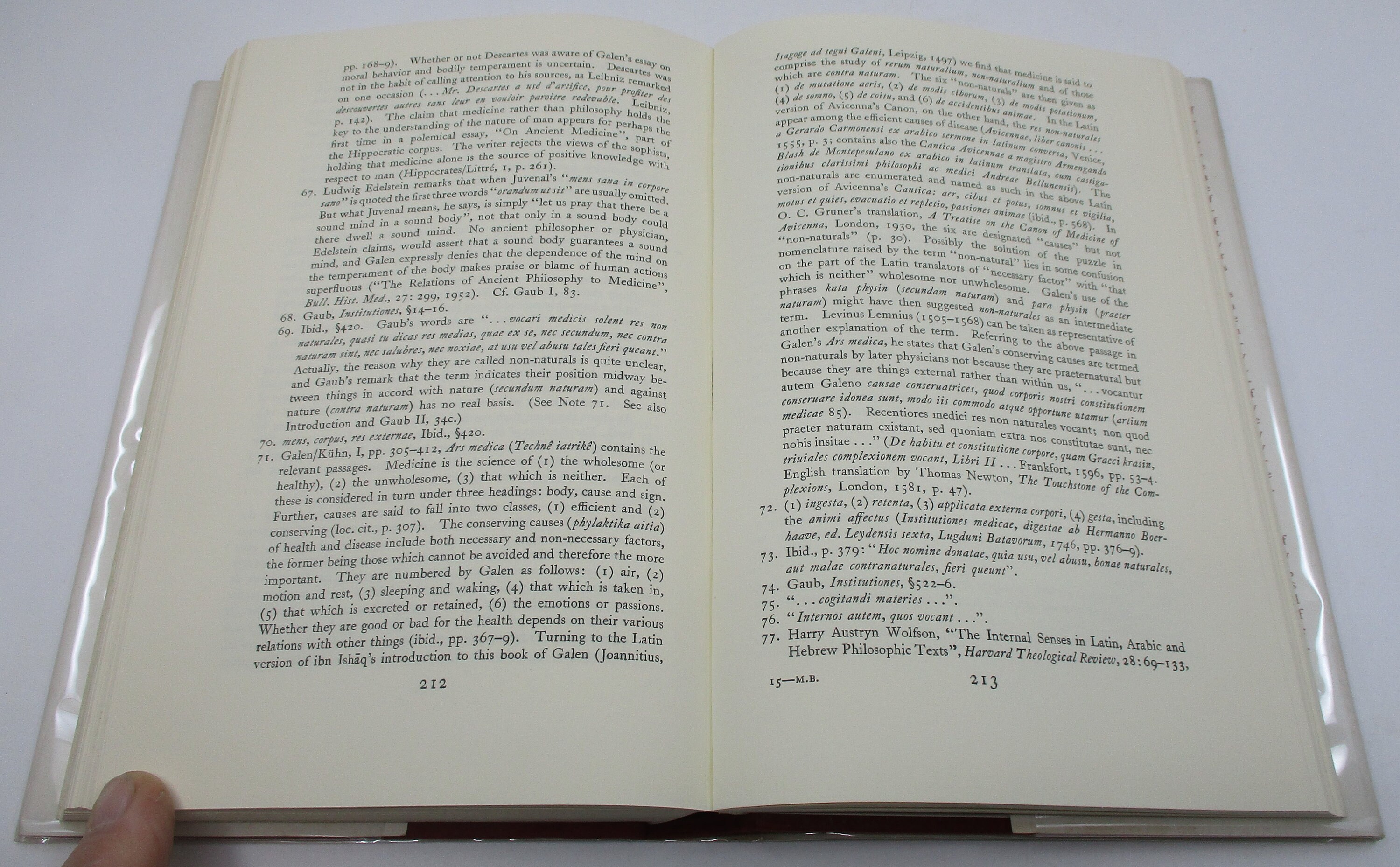 1965 Mind and Body in 18th Century Medicine Book: Jerome Gaub's Study ...