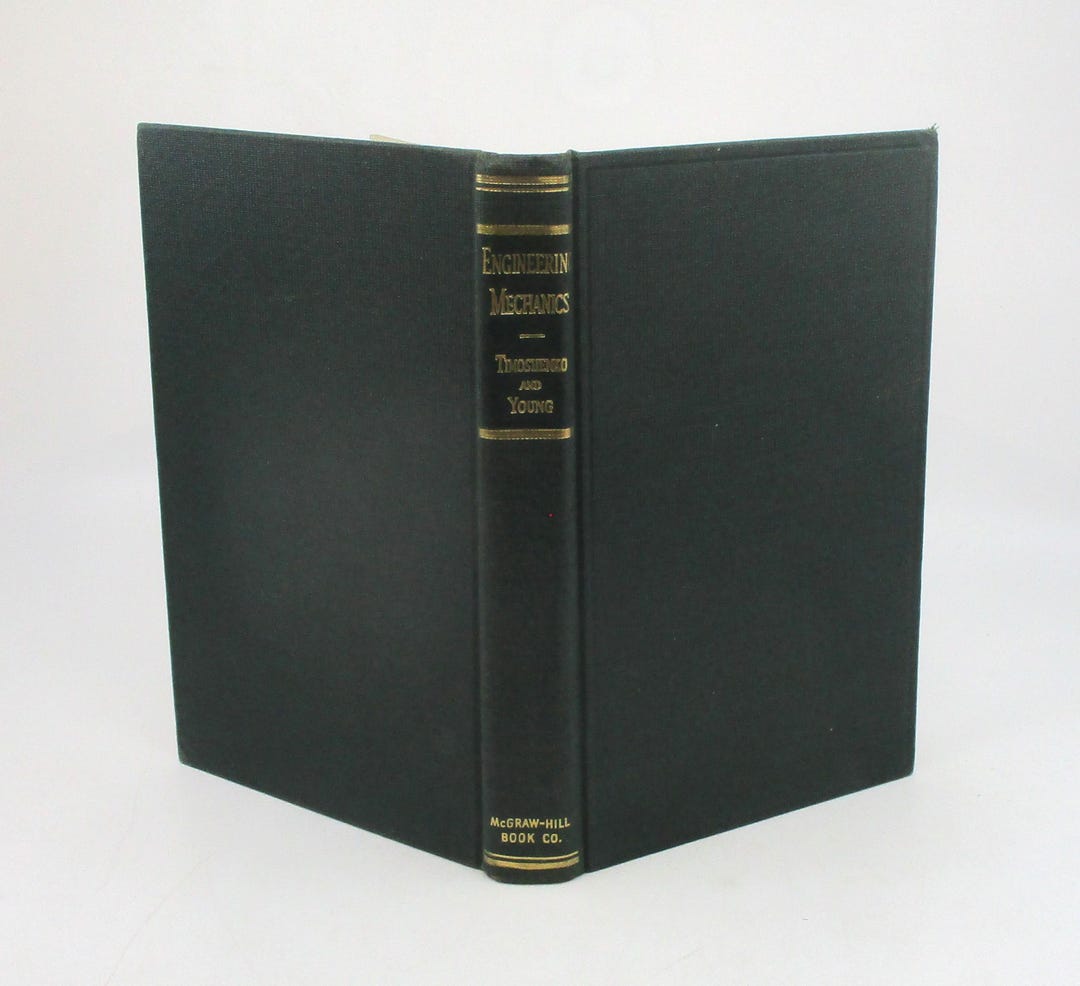 1940 Engineering Mechanics, Vintage Machine Age Mechanism, Physics, and ...