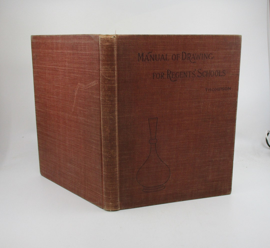 1898 Manual of Drawing, Old Engineering and Drafting Reference Book ...
