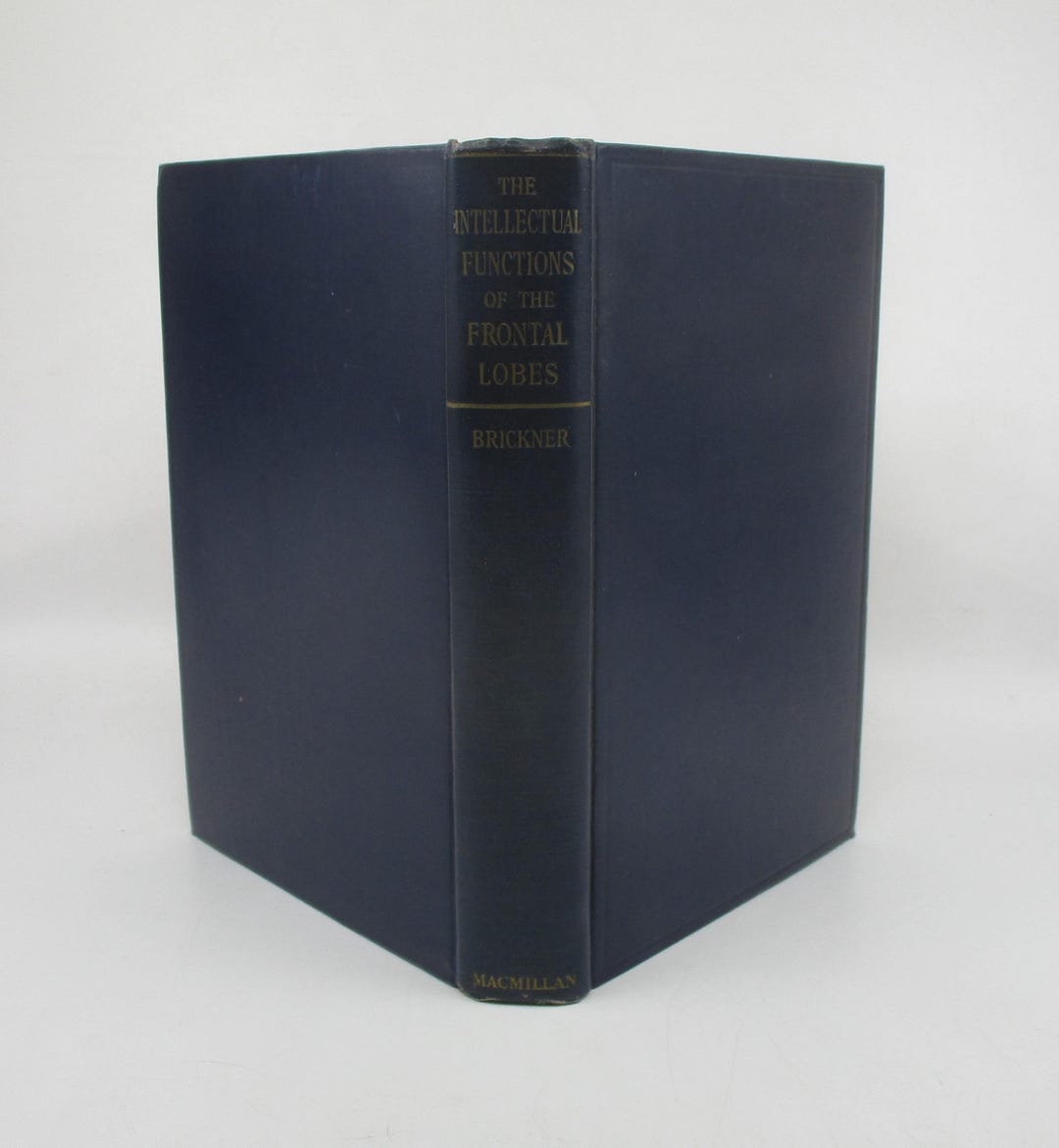 1936 Clinical Neurology, Intellectual Functions of the Frontal Lobes ...