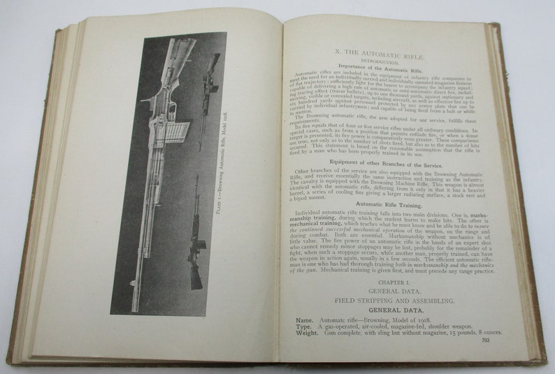 1925 ROTC US Army Infantry Training Manual: Antiquarian Military ...