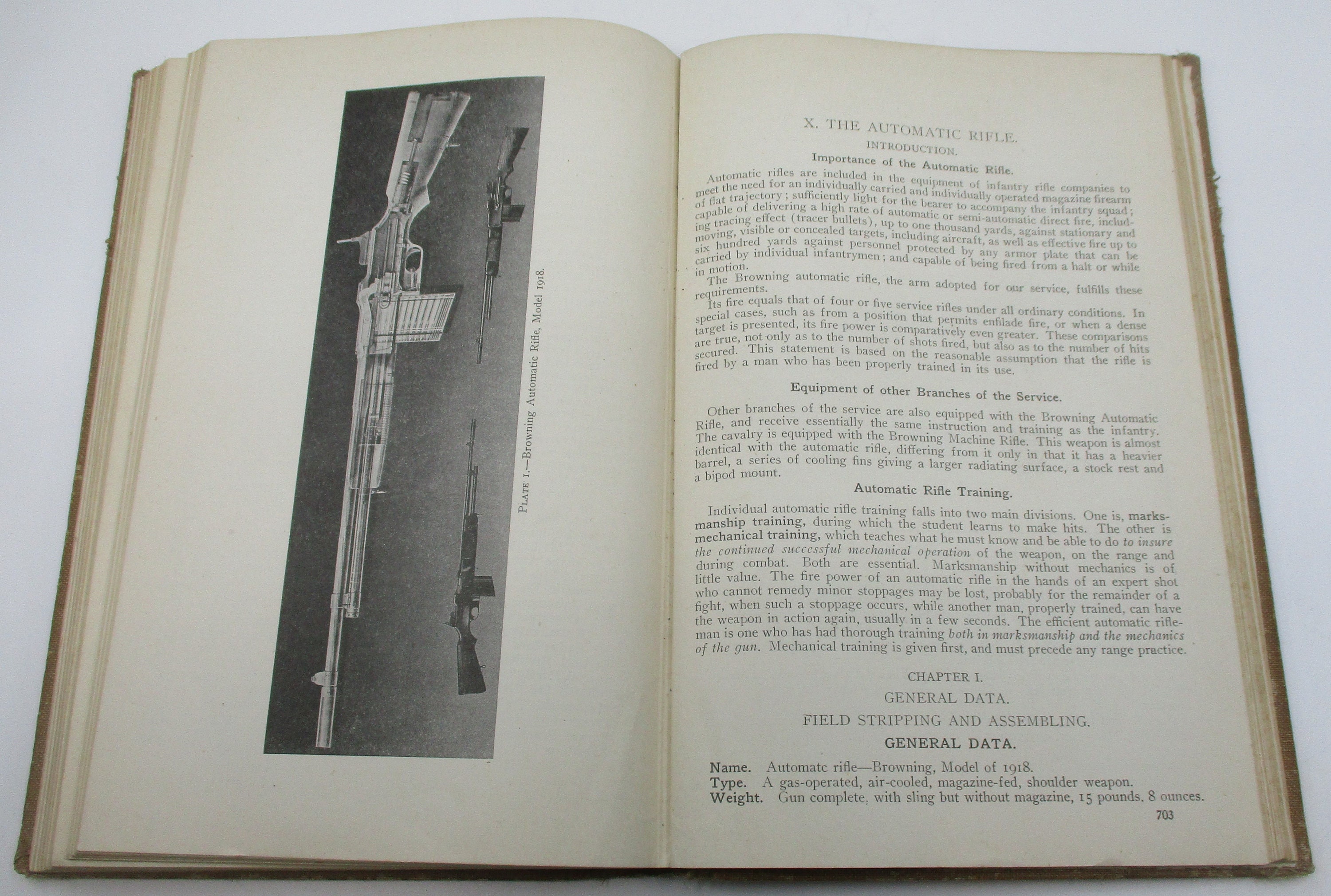 1925 ROTC US Army Infantry Training Manual: Antiquarian Military ...