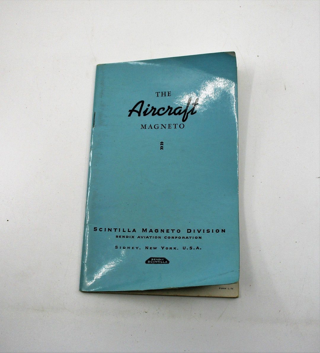 1942 Scintilla Aircraft Magnetos Booklet, Early Aviation Advertising ...