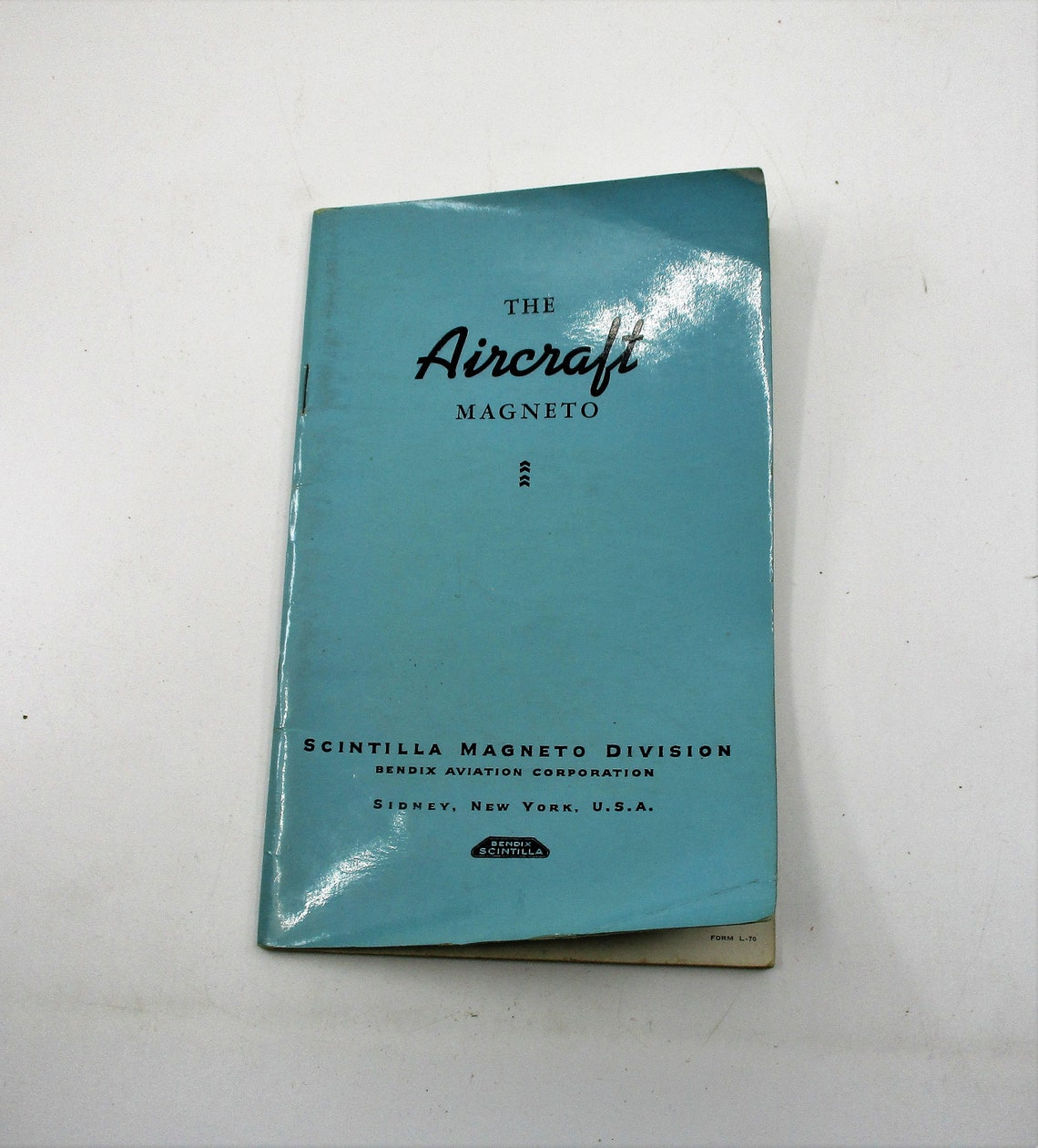 1942 Scintilla Aircraft Magnetos Booklet, Early Aviation Advertising ...