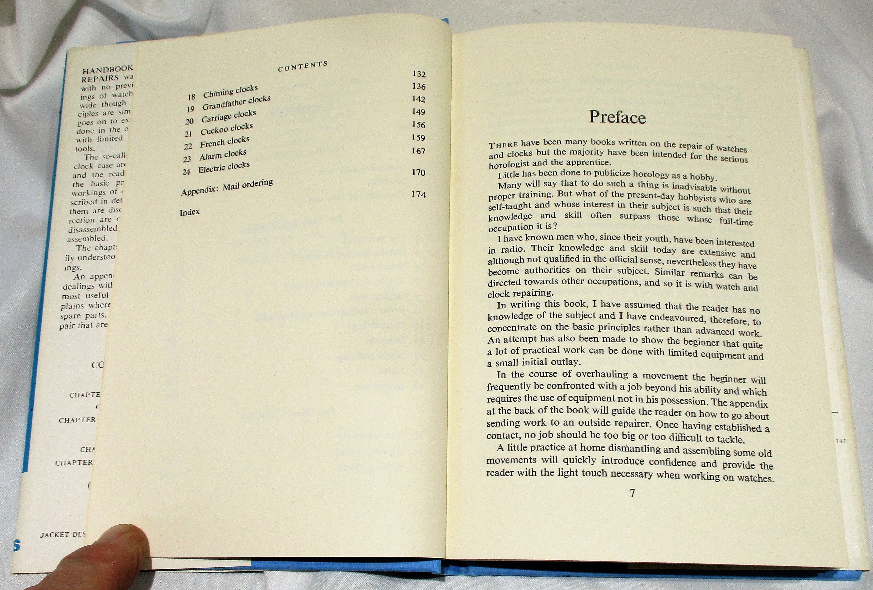 1974 Handbook of Watch and Clock Repair Book Old Reference - Etsy