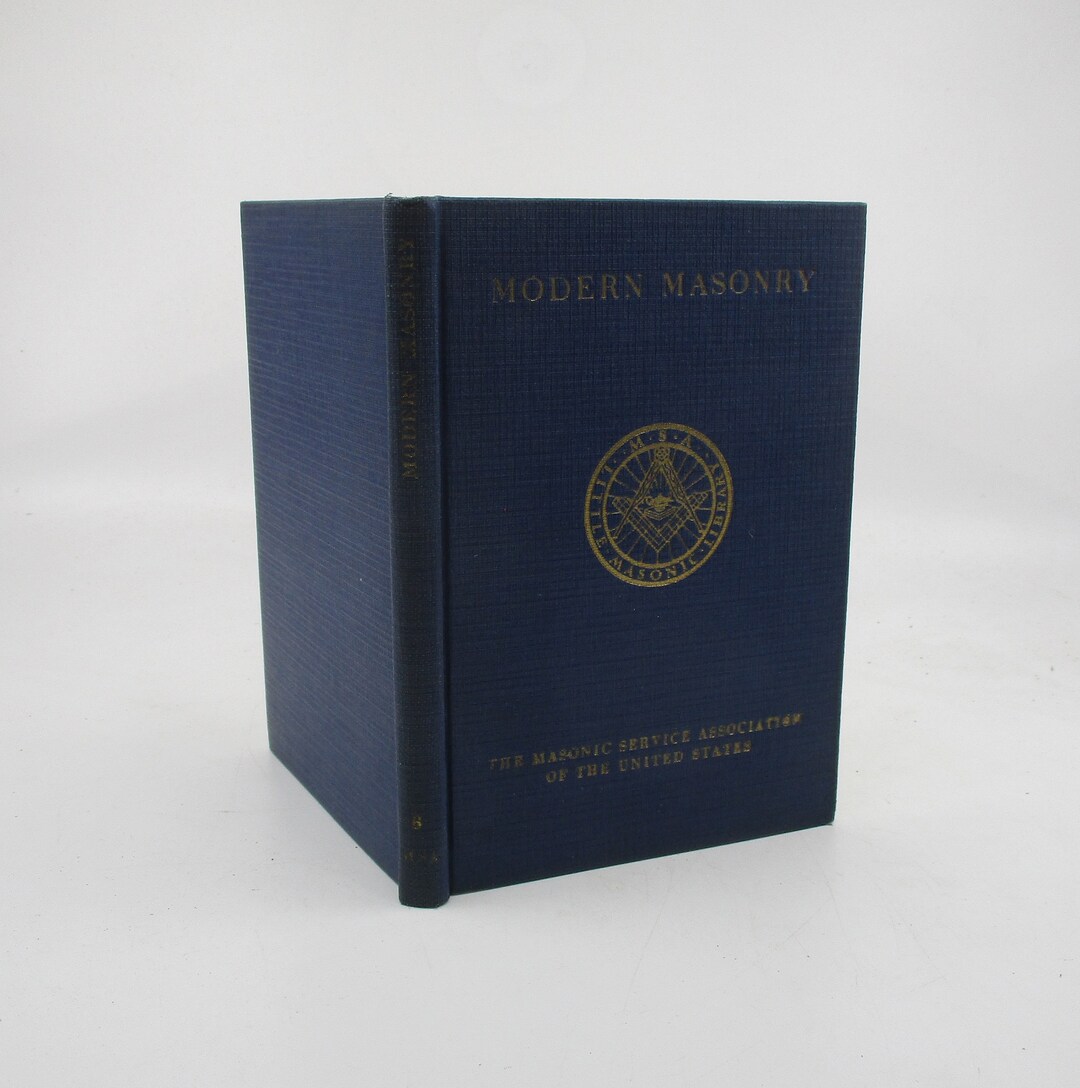 1924 Modern Masonry, Secret Society Book, Freemason and Freemasonry ...